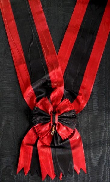 Albania Kingdom Order of the Black Eagle, Grand cross sash | Military ...